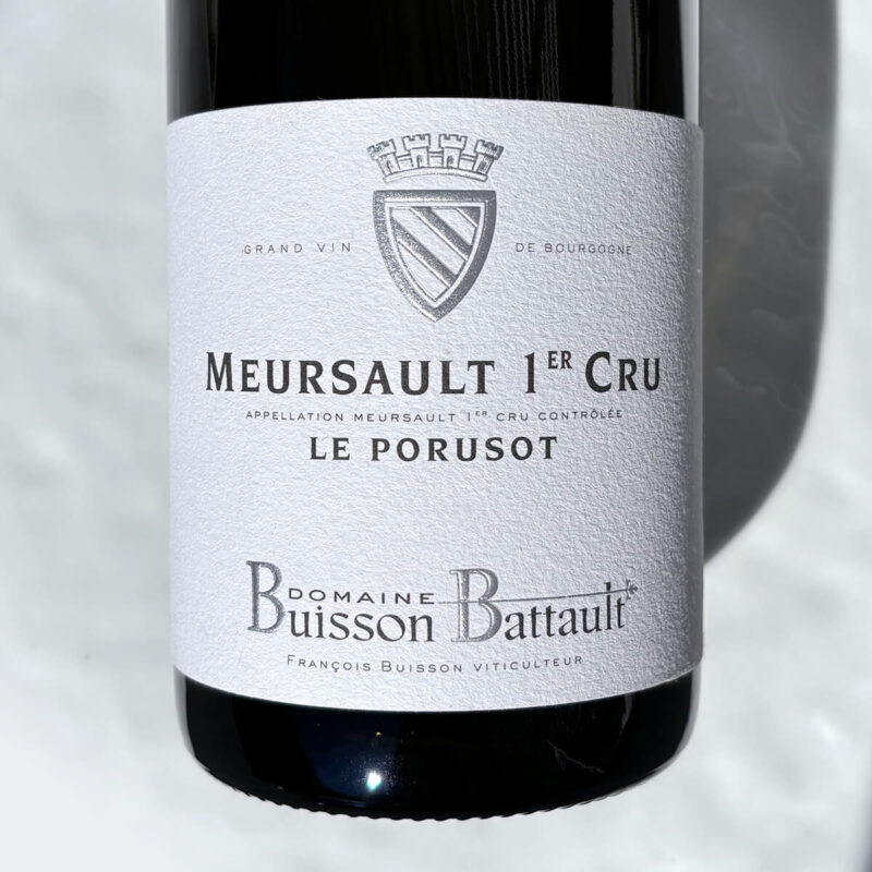 Domaine Buisson Battault et Fils 2022 Meursault 1er Cru 'Porusots ...